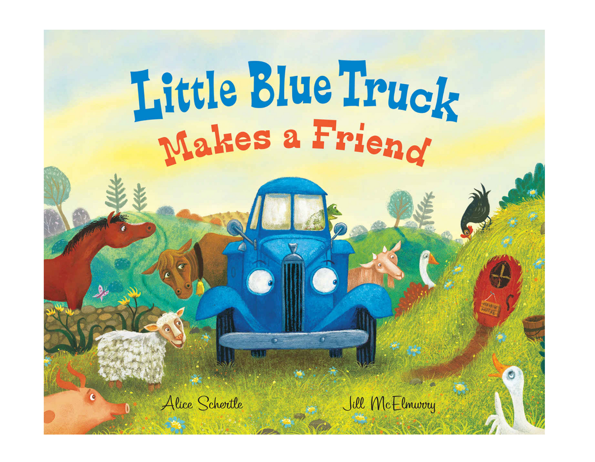 Little Blue Truck Makes A Friend Book – Lively Kids