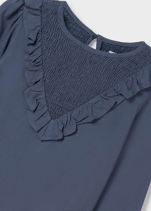 Mayoral Tween Blue Blouse – Lively Kids