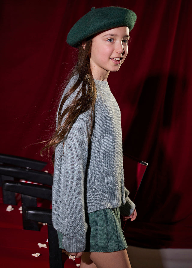 Mayoral Tween Grey Knit Sweater – Lively Kids