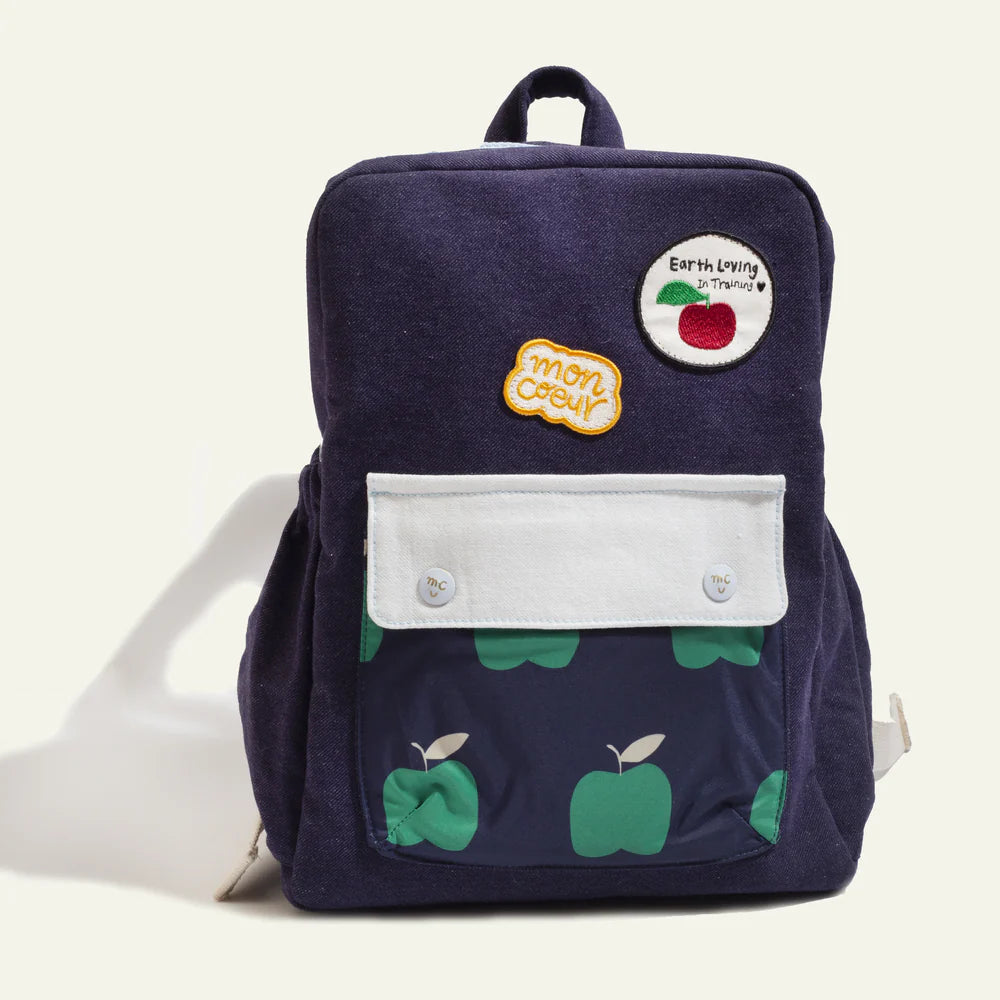 Mon Coeur Recycled Materials Apple Backpack – Lively Kids