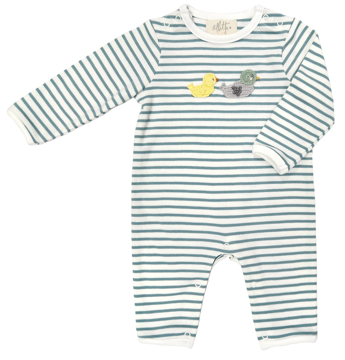 Albetta Crochet Baby & Daddy Duck Romper – Lively Kids