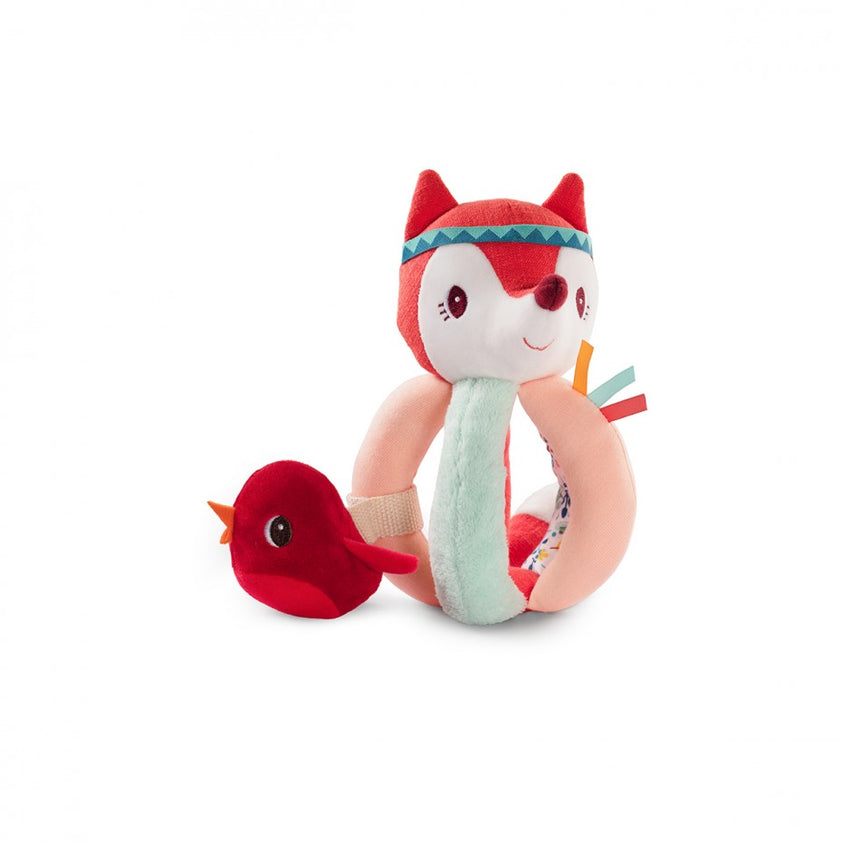 Alice the Fox Rattle with Handles – Lively Kids