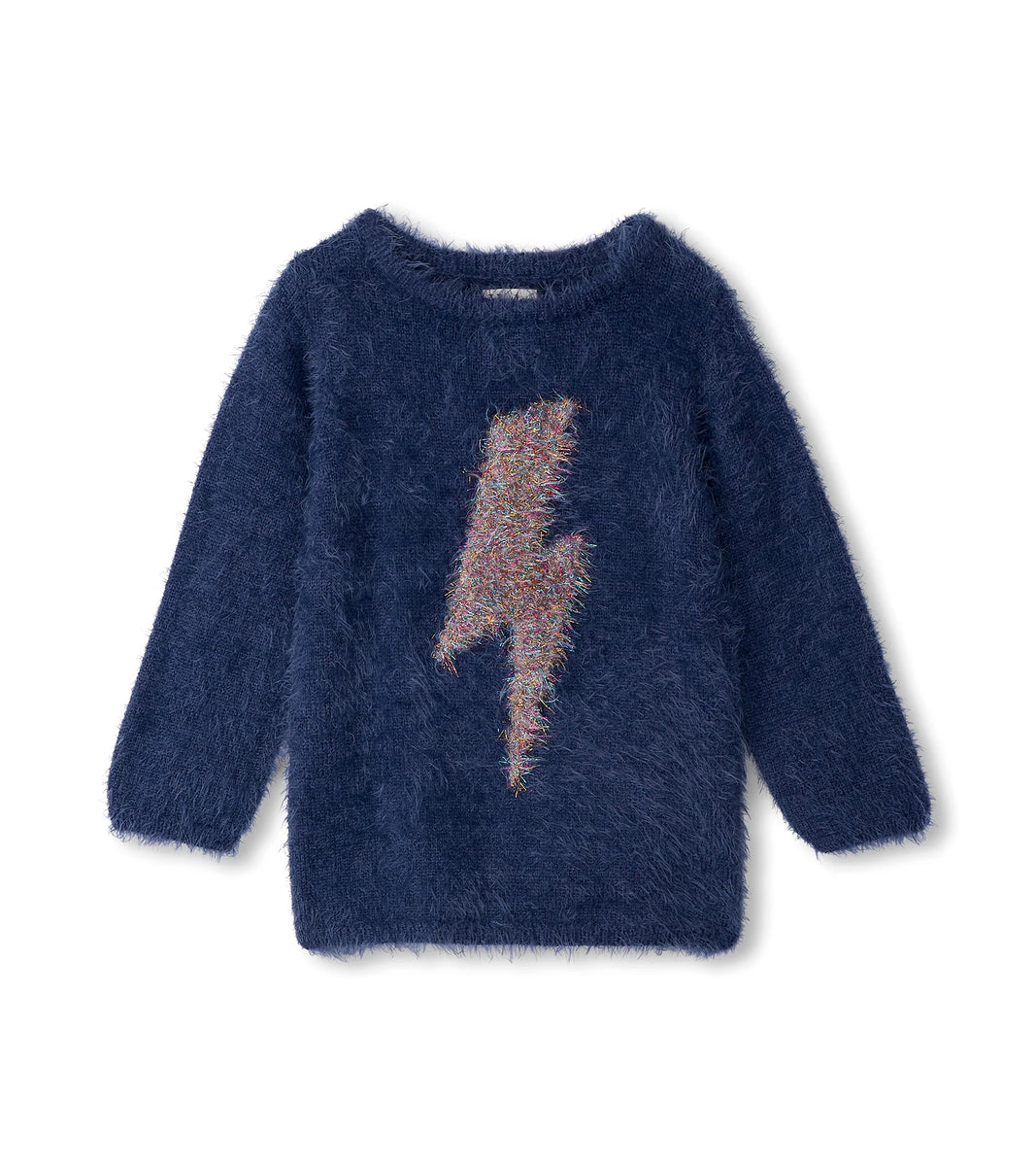 Hatley Metallic Lightning Furry Graphic Sweater – Lively Kids