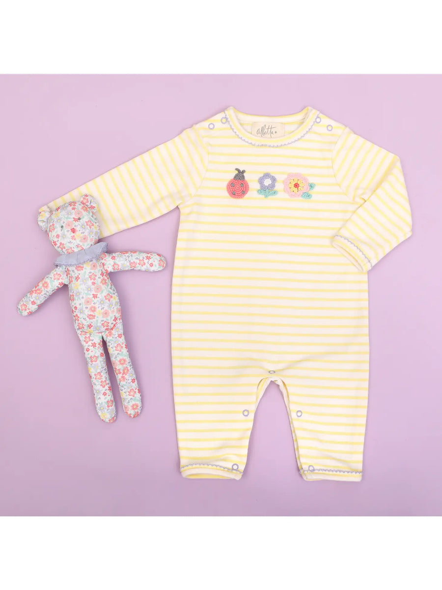 Albetta Mini Bloom Crochet Baby Romper – Lively Kids