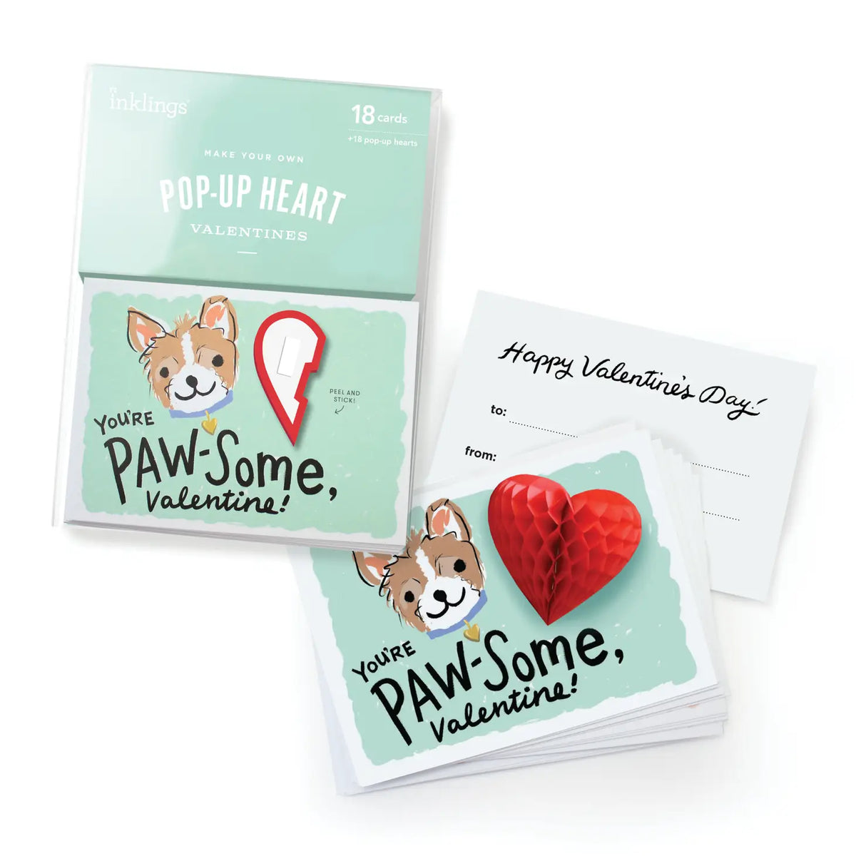 Puppy Pop-up Valentines – Lively Kids