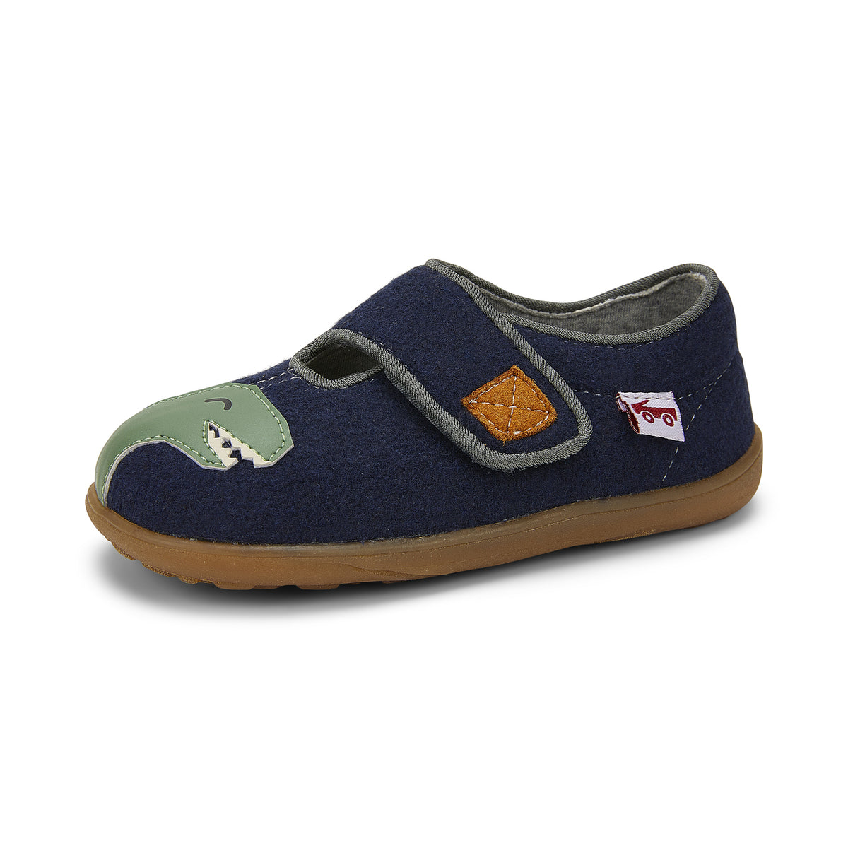 Cruz Slipper Shoe Navy Dino – Lively Kids